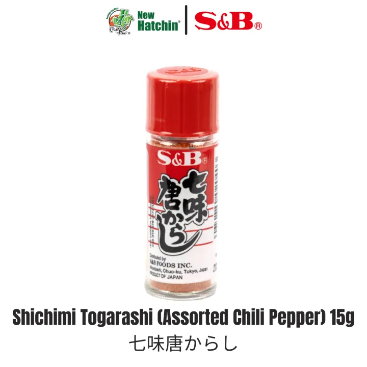 S&B SHICHIMI TOGARASHI ASSORTED CHILI PEPPER 15G | Lazada PH