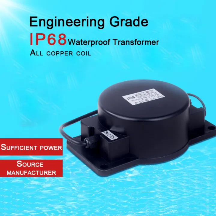 Pool light Waterproof Transformer AC220 to 12V power is 200W or 400W ...