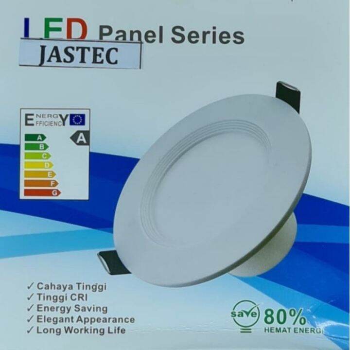 Downlight LED Panel 6w 5w 2.5 Forte JASTEC / VESTA Putih Cool Daylight | Lazada Indonesia