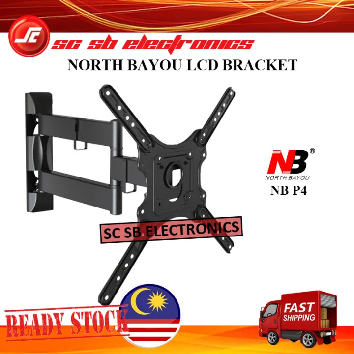 NORTH BAYOU NB P4 32"-55" INCH LED / LCD / PLASMA TV / MONITOR BRACKET ...