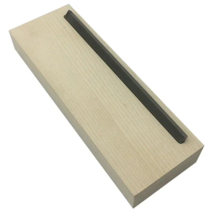 Bakelite กีตาร์ Fret Crowning Luthier ไฟล์เมเปิ้ลยากเหล็กแคบ Dual ตัด ...