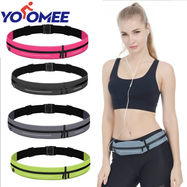 Yoomeeวิ่งถุงเอวกีฬาความยืดหยุ่นสูงบางส่วนที่มองไม่เห็นฟิตเนสมัลติ ...