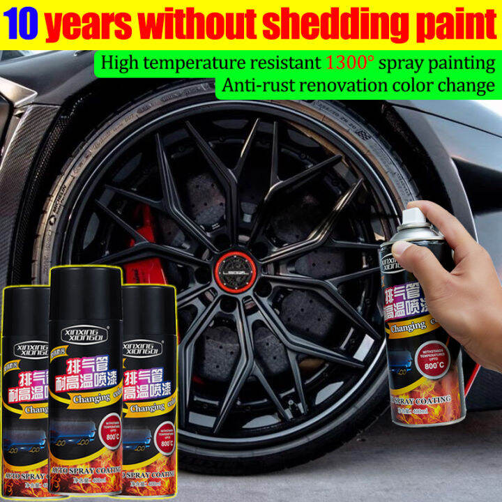 Complimentary sandpaper Metallic Black Hightemp 10 years without ...