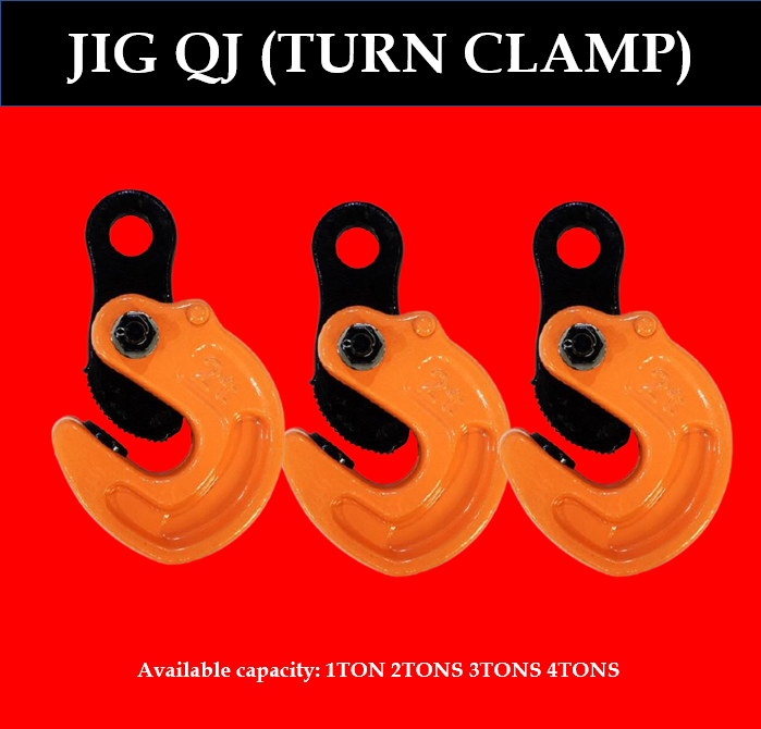 TOYU 1T 4T Turn Clamp Die Forging Lifting Clamps For Steel Plates Turn ...
