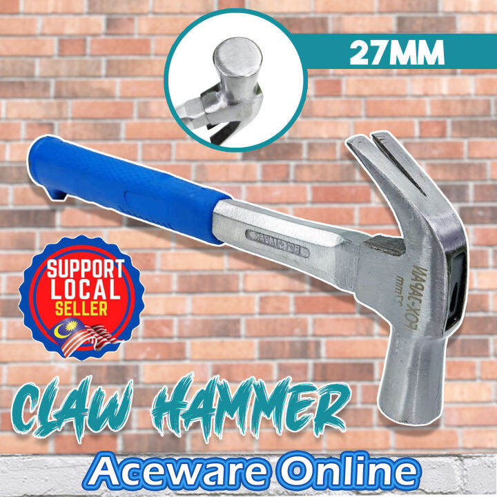 Steel Claw Hammer Heavy Duty Steel Hammer Pcp Hammer Tukul Besi Tukul ...