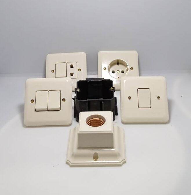 BROCO Saklar IB Stop Kontak Dan Saklar / Saklar Tanam Tembok / Saklar ...