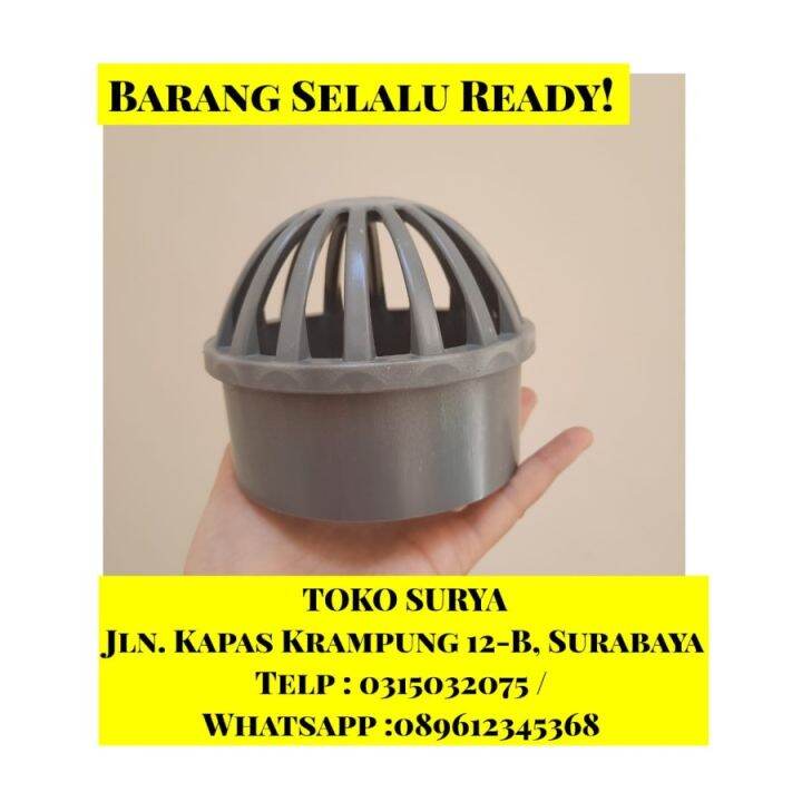 Saringan Atap 3" Roof Drain 3" 3" Saringan Talang 3" 3" Pvc Inch inci ...