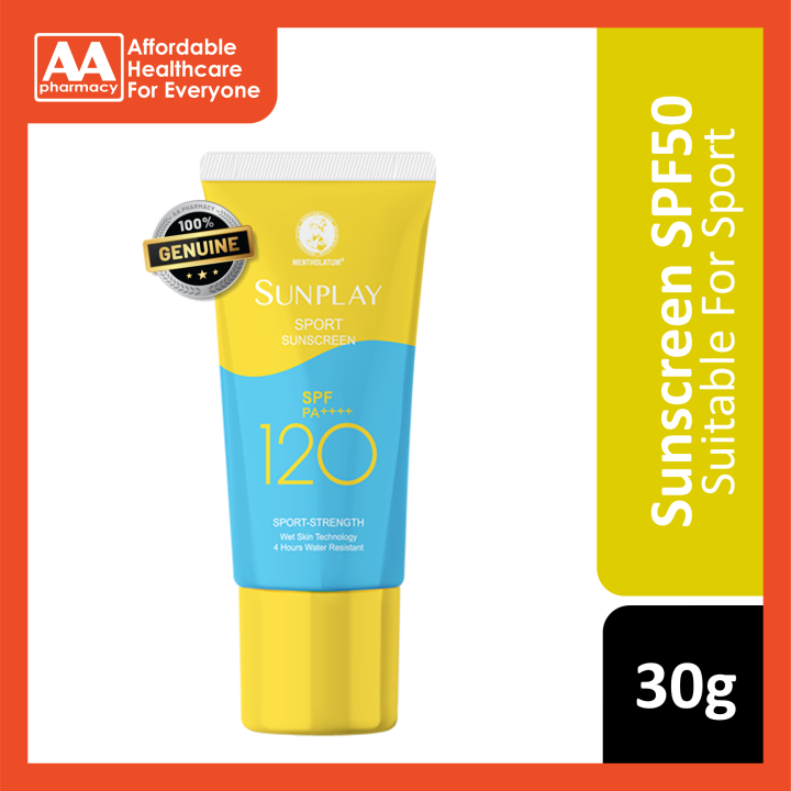 Sunplay Sport 120 Sunscreen With SPF50 30G | Lazada