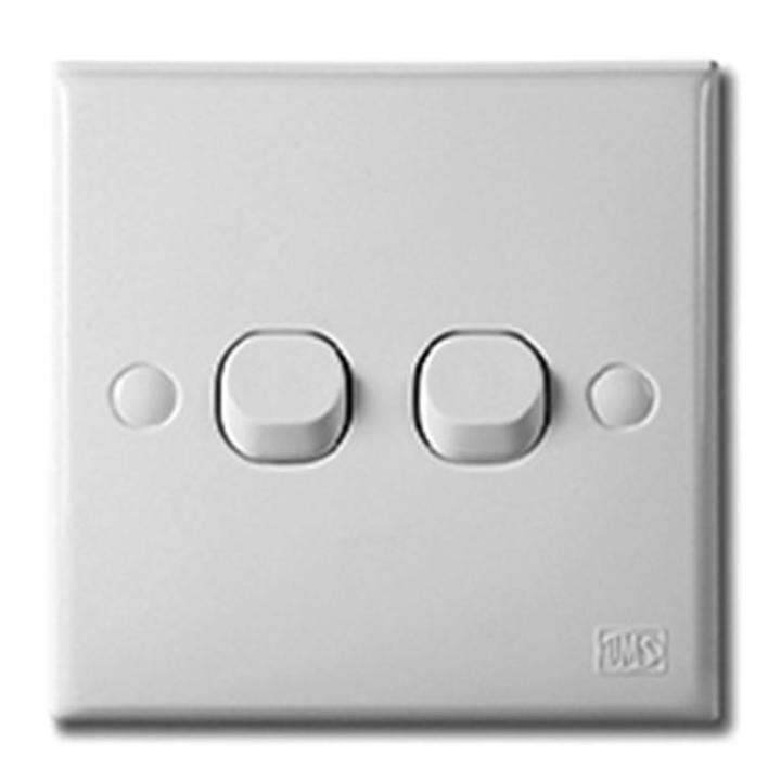UMS 3021 2GANG 1WAY SWITCH (SIRIM & JKR Approval) | Lazada