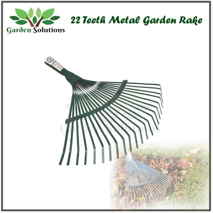 fast delivery!Penyakar besi/Penyakar daun sampah | garden rake metal ...
