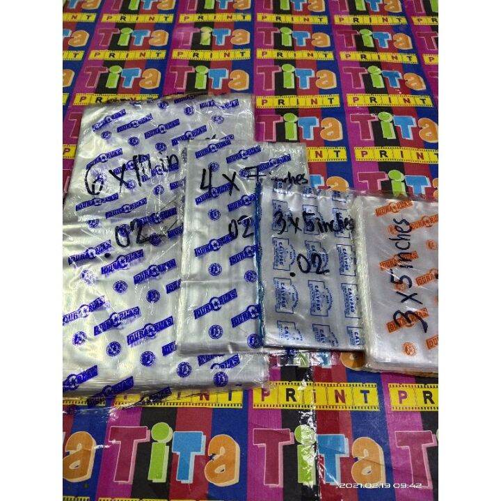 Polypropylene PP Clear Plastic bag packaging | Lazada PH