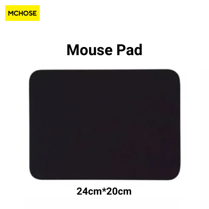 Stock Ready - MC Non-slip Mouse Pad 24cm × 20cm Gaming Mouse Pad Plain ...