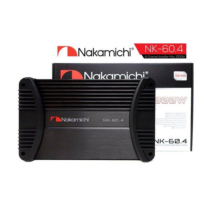 Nakamichi NK-60.4 Power Amplifier 4-Channel Mono Stereo Max. 1000W | Lazada Indonesia