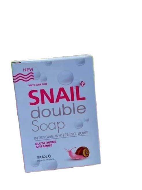 SNAIL Double Soap Intensive Whitening Soap 80 g (Box) | Lazada.co.th