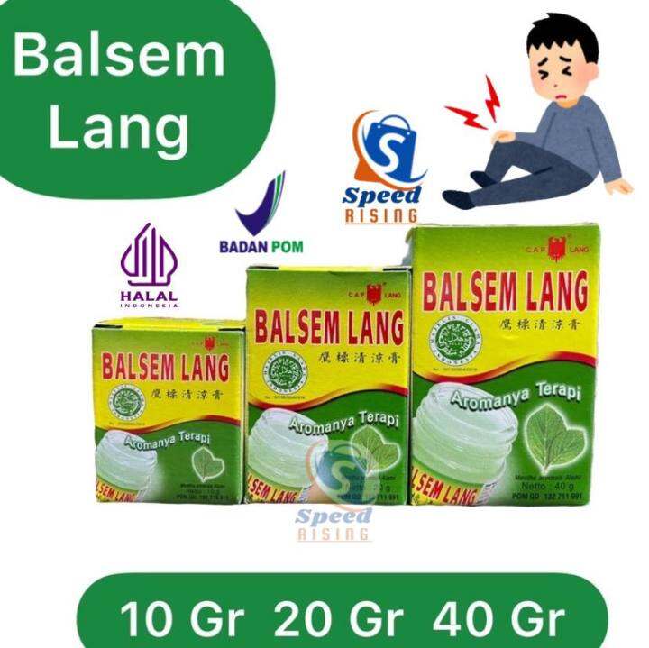 Balsem Lang Balsam Cap Caplang Eagle Balm HIJAU OBAT GOSOK KESELEO ...