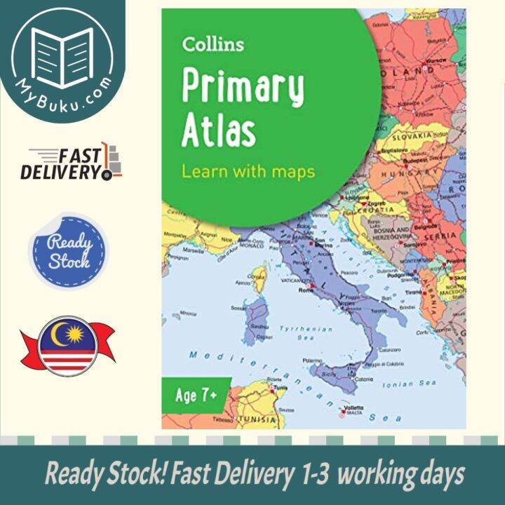 [MyBuku.com] Collins Primary Atlas : Ideal for Learning at School and ...