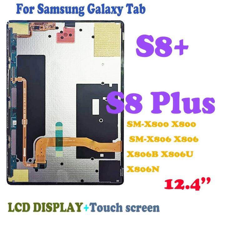 dgh 12.4" Original LCD For Samsung Galaxy Tab S8+ S8 Plus SM-X800 X800 ...