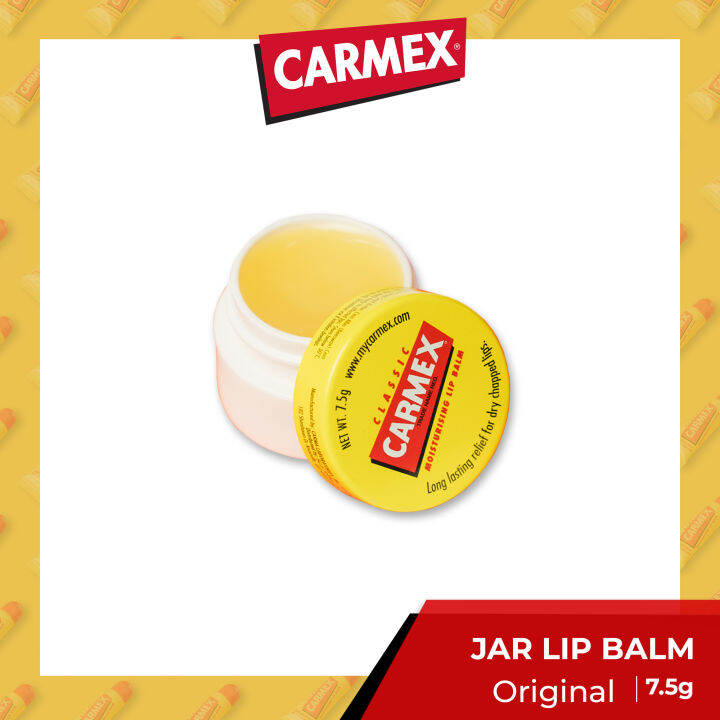 Carmex Moisturizing Lip Balm in Jar - Original Flavor (7.5g) | Lazada PH