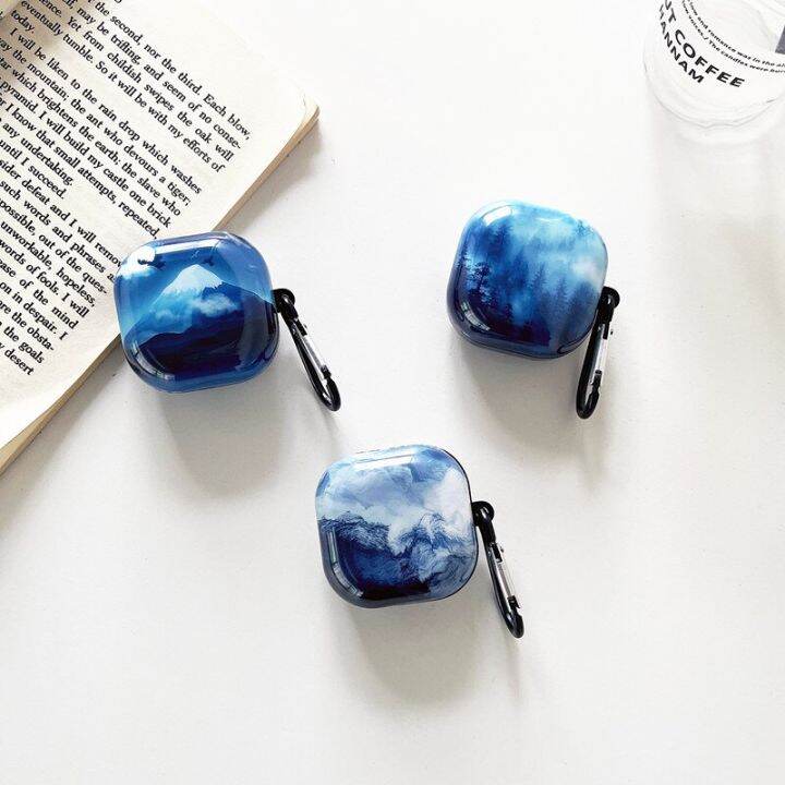 เคสโทรศัพท์ Samsung Galaxy Buds Live Case สติกเกอร์คริสตัลภูเขาหิมะเคส ...