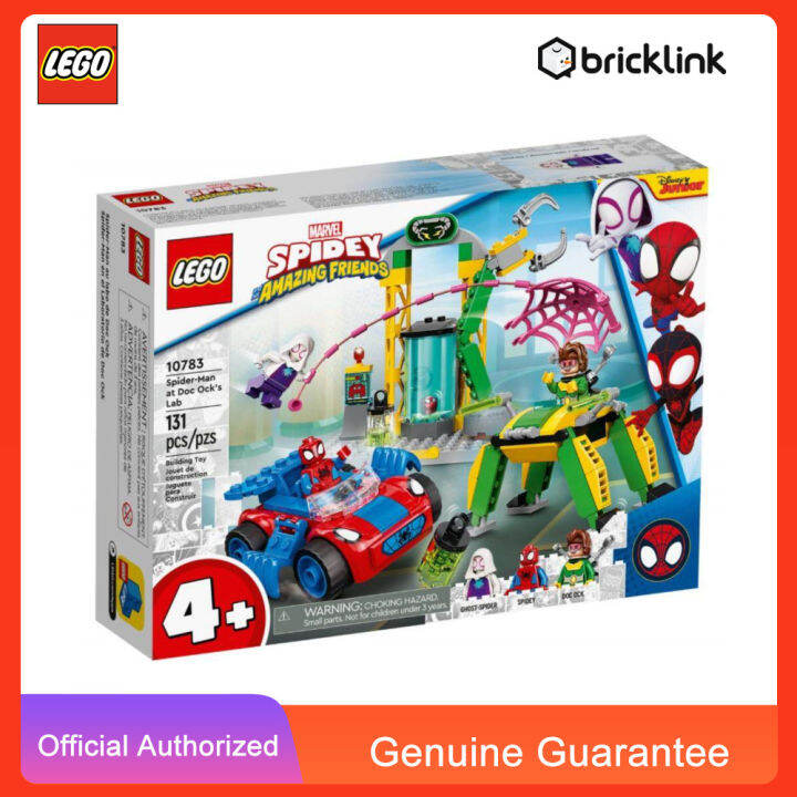 LEGO 10783 Marvel Spider-Man at Doc Ock’s Lab 131pcs 4+ LEGO Building ...