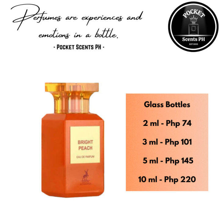 [PSPH] Maison Alhambra Bright Peach - 1ml, 2ml, 3ml, 5ml, 10ml - [NOT ...