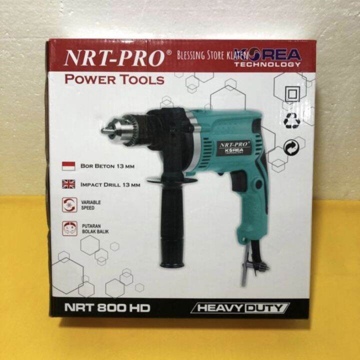 Mesin Bor Listrik NRT PRO 800 HD Mesin Bor Putaran Bolak Balik Bor ...