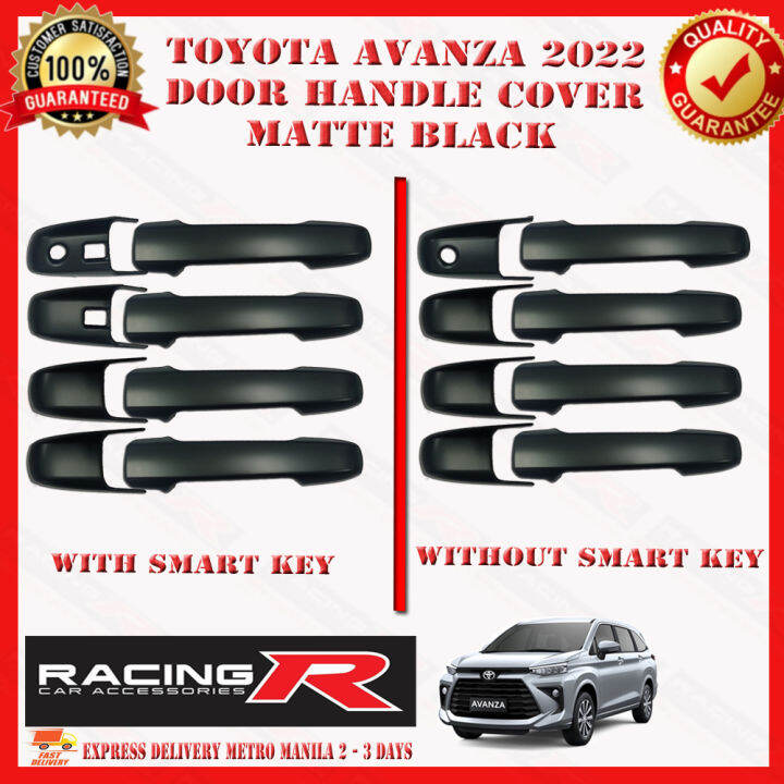 Toyota Avanza 2022 - 2024 Door Handle cover matte black With or W/out ...