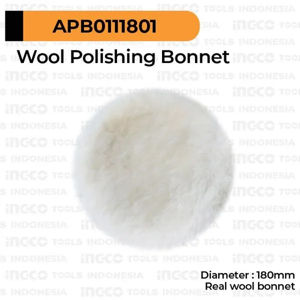 Wool Poles Mobil Motor INGCO APB0111801 7 Inch Kain Wol Polish Wax Foam ...