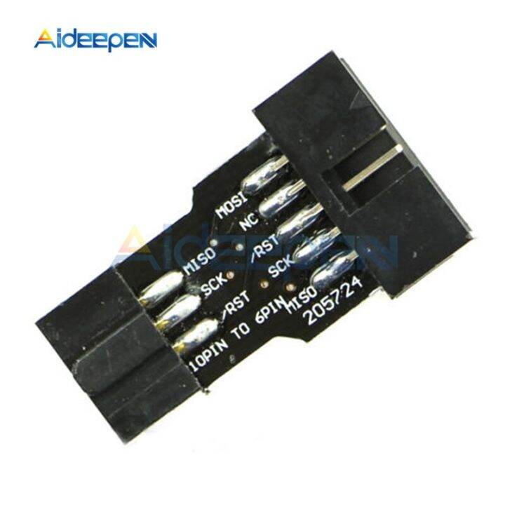 ocheng55280865569 10 Pin to 6 Pin Adapter Board ISP Inter Converter For ...