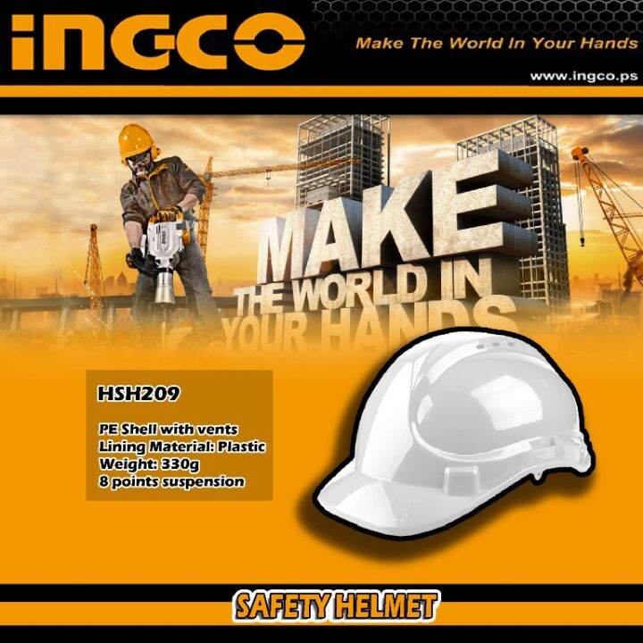 Ingco Safety helmet HSH209 | Lazada PH