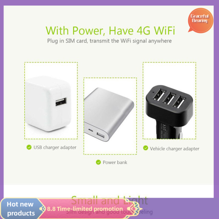 Graceful 4G LTE Wireless Router USB Dongle 150Mbps Modem Mobile ...