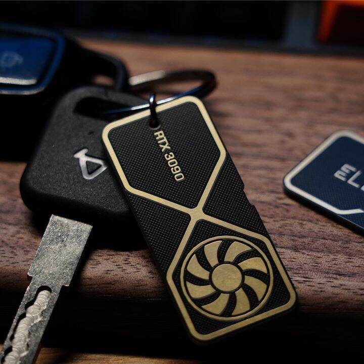 Creative GeForce RTX 3090 Video Card Keychain NVIDIA GTX 4090 Graphics ...