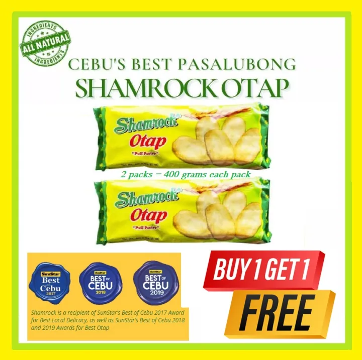 Buy One Take One Shamrock Otap Puff Pastry Cebu's Finest | Freshly ...