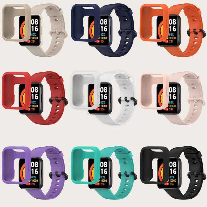 Soft Silicone Strap For Xiaomi Mi Watch 2 Lite /Redmi Watch 2 Watch Band Strap Bracelet ...