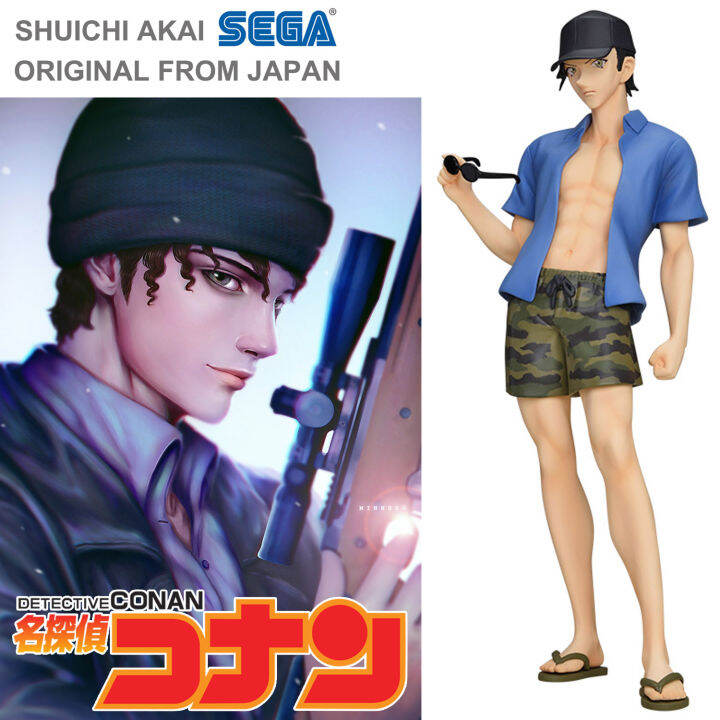 Model โมเดล ของแท้ 100% Sega จากการ์ตูนเรื่อง Detective Conan ยอดนักสืบ ...