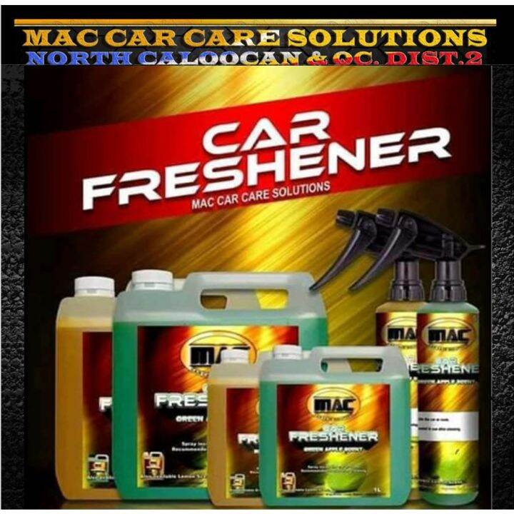 Car Freshener by MAC Car Care Solutions Apple Flavor | Lazada PH