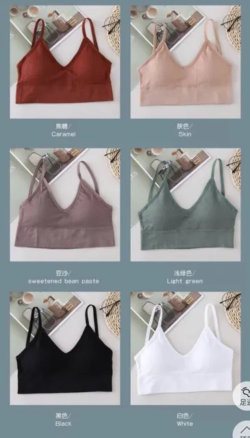 WPF New Korean U Back Bra New Backless Bralette Fashion | Lazada PH