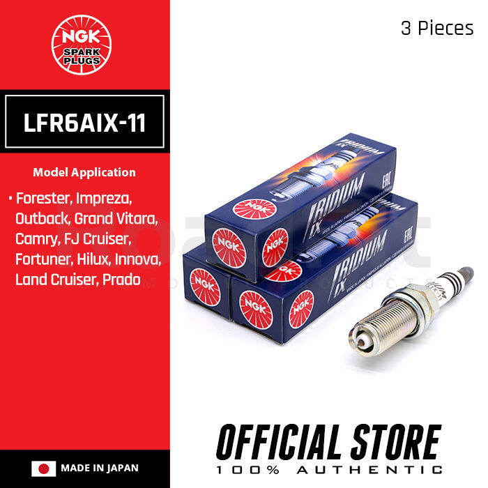 NGK LFR6AIX-11 Iridium IX Spark Plugs For LFR6C-11, Forester, Impreza, Outback, Grand Vitara ...