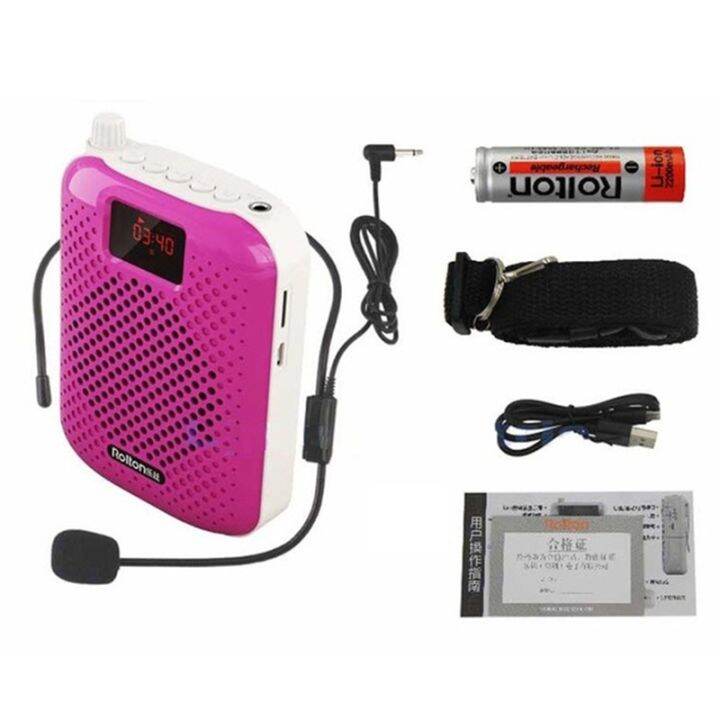 Microphone Bluetooth Loudspeaker Auto Pairing Voice Amplifier - K500 ...