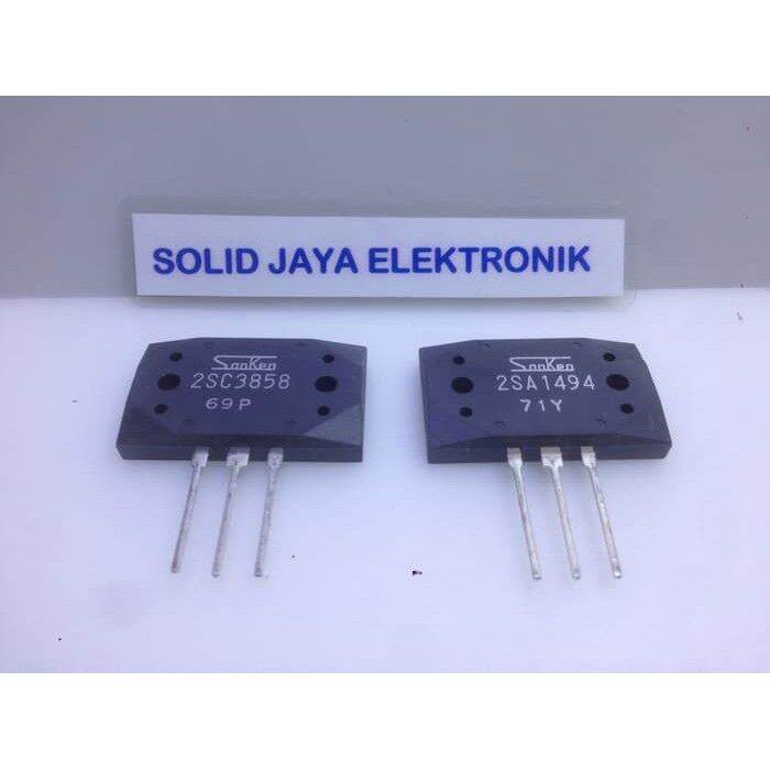 TRANSISTOR SANKEN 2SA1494 - 2SC3858 ORIGINAL - ASLI TR SANKEN ASLI - TR ...
