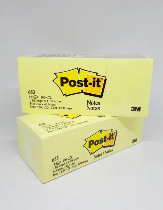 Post It Kecil, Post It 653 warna kuning | Lazada Indonesia