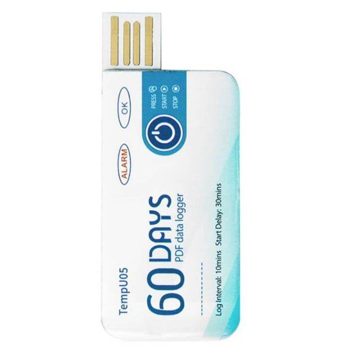 Temperature Data Logger TempU05 60 Days PDF Report Temperature Recorder ... Temperature Data Logger TempU05 60 Days PDF Report Temperature Recorder ...