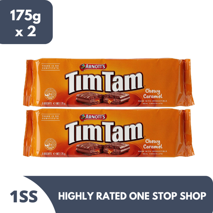 Arnott's Tim Tam Chewy Caramel 175g x 2 | Lazada PH