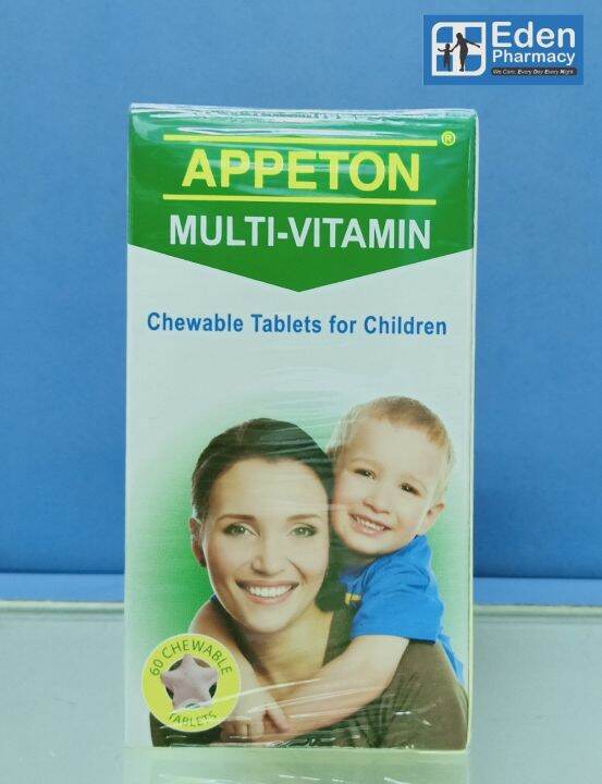 Appeton Multi-Vitamin Chewable Tablets for Children (appeton ...