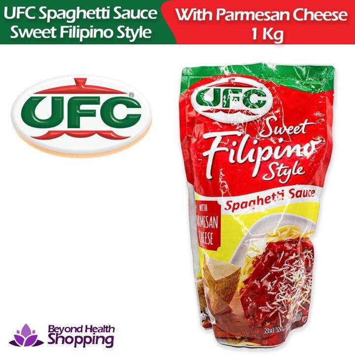 UFC Sweet Filipino Style Spaghetti Sauce with Parmesan Cheese 1kg ...