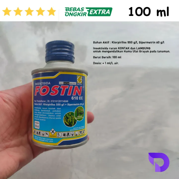 Insektisida Fostin 610 EC 100 ml | Lazada Indonesia