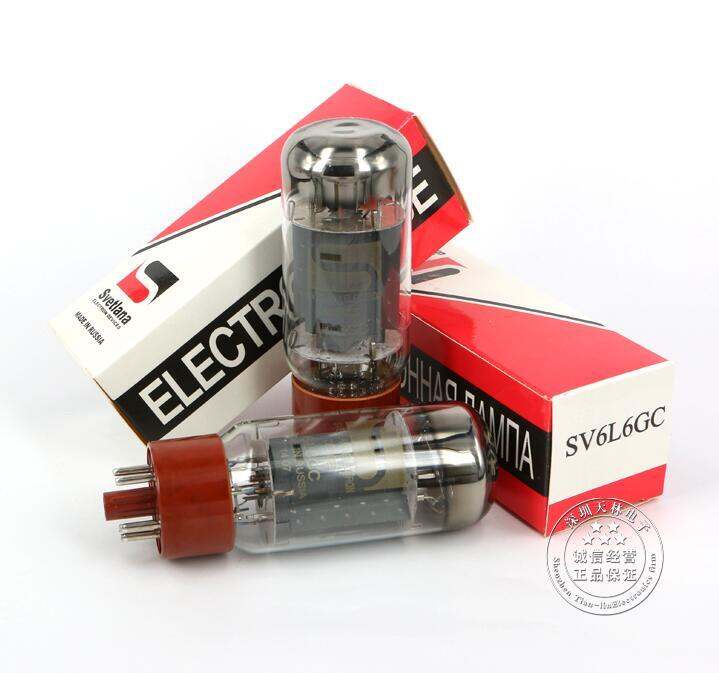 Svetlana 6L6 6L6GC หลอดสูญญากาศอัพเกรด6P3P EL34 6L6G 5881ไฮไฟเสียงวาล์วหลอดเครื่องขยายเสียงชุด ...