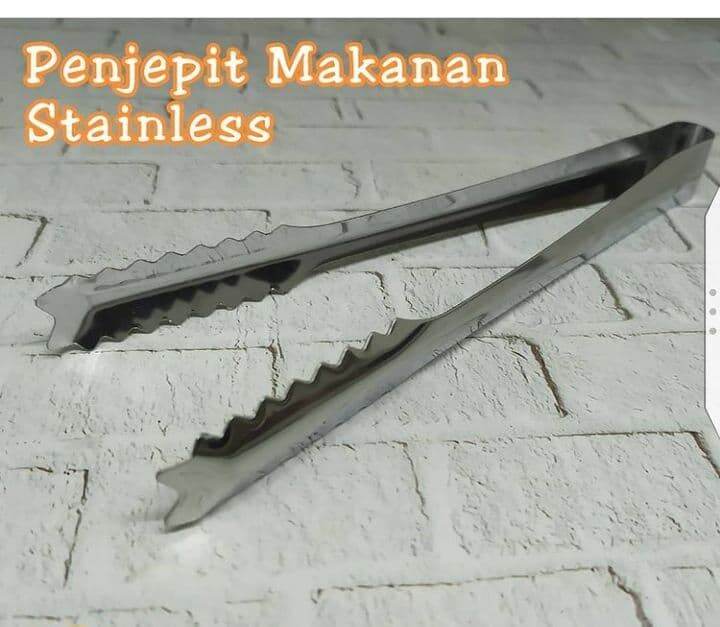Penjepit Capitan Roti Es Batu Makanan Gorengan Stainless | Lazada Indonesia