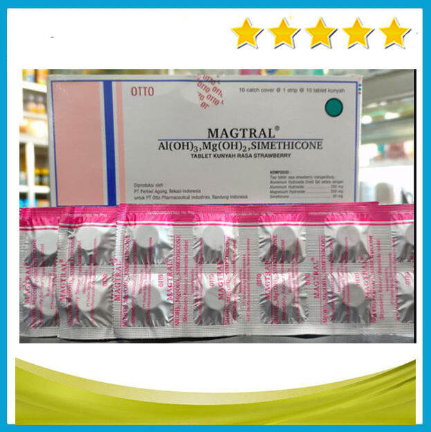 Magtral Tab isi 10 | Obat Maag dan Asam Lambung | Lazada Indonesia