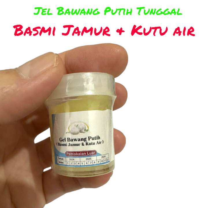 SALEP BAWANG PUTIH TUNGGAL SALEP BASMI JAMUR PANU KUTU AIR JEL BAWANG ...
